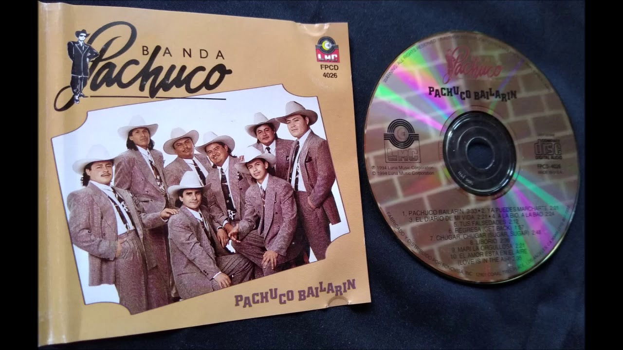 BANDA PACHUCO ''PACHUCO BAILARIN'' DEL AÑO 1994 - YouTube