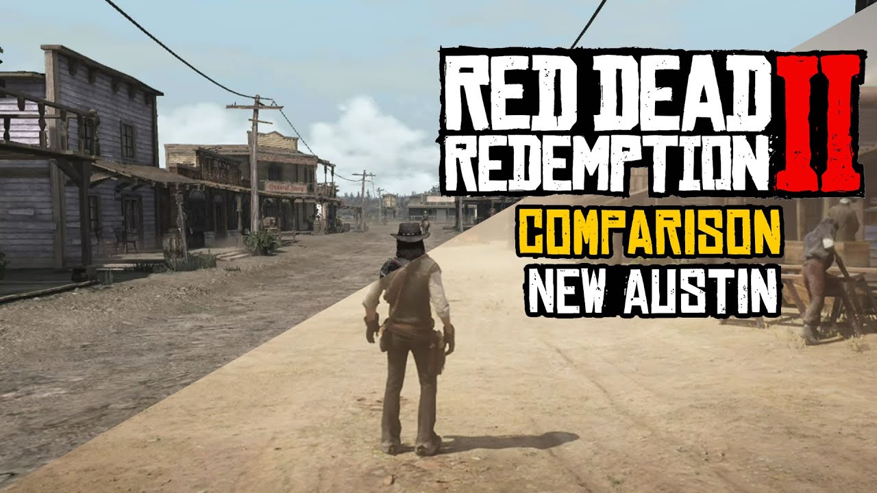 Red Dead Redemption 2 Map Comparison | New Austin - YouTube