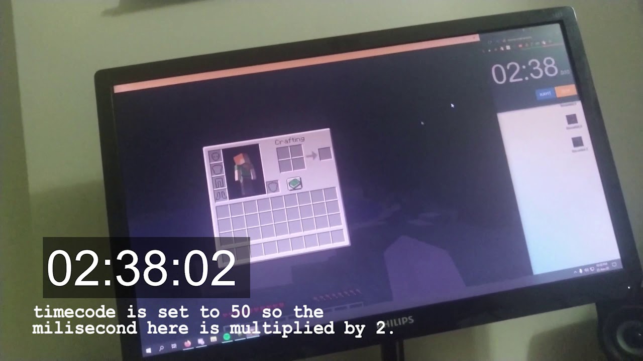 Minecraft Disconnect Speedrun World Record of .22 split seconds ...