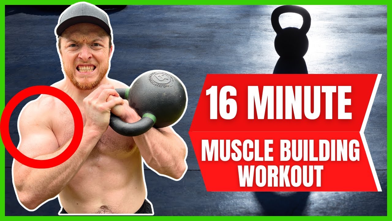TONE Your Body with THIS 16-Minute Kettlebell Workout! - YouTube
