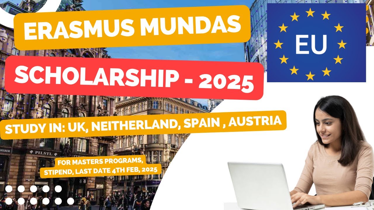 How to Apply for Erasmus Mundus Scholarship 2025 - YouTube