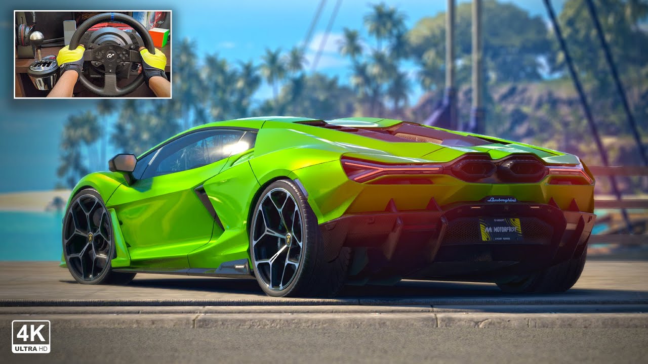Lamborghini Revuelto 2024 In The Crew Motorfest | Steering Wheel ...