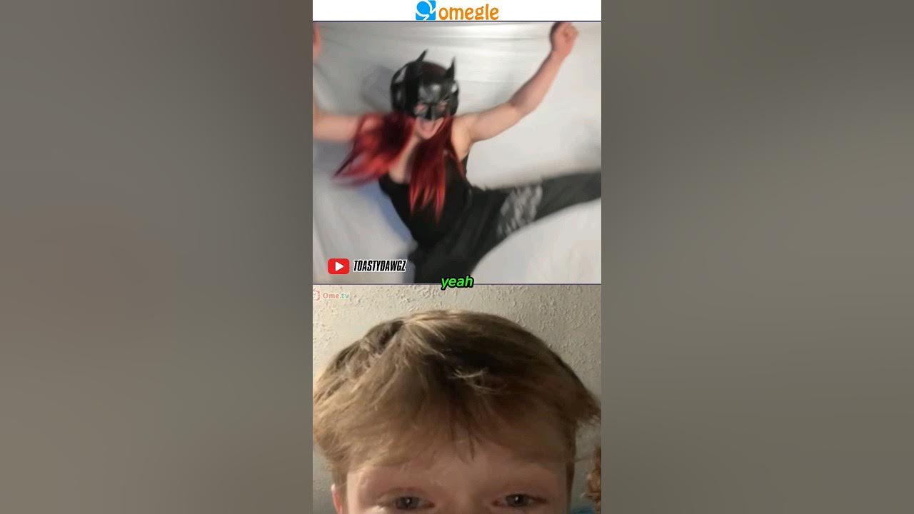 Taught Him A Kick🦶🤣 Fyp Shorts Prank Funny Omegle Reaction Scream Ometv Youtube
