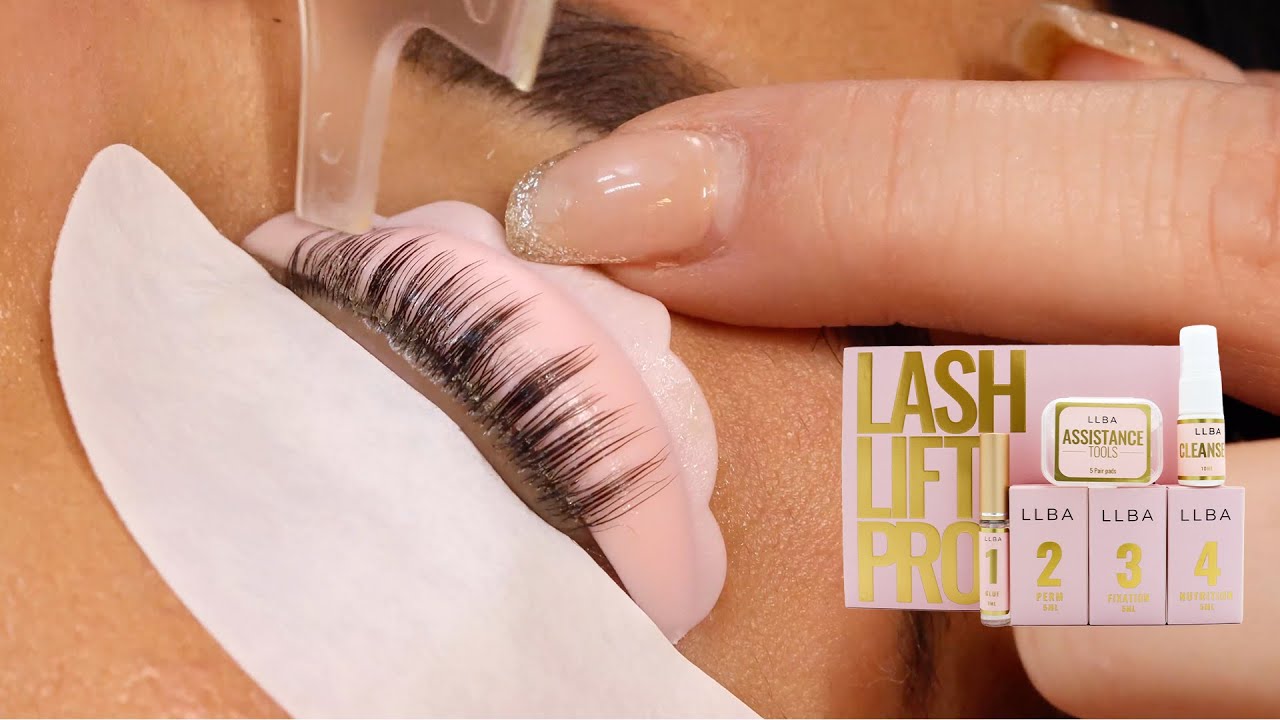 How To Use LLBA Lash Pro Kit for Lash Lifts & Brow Lamination - YouTube