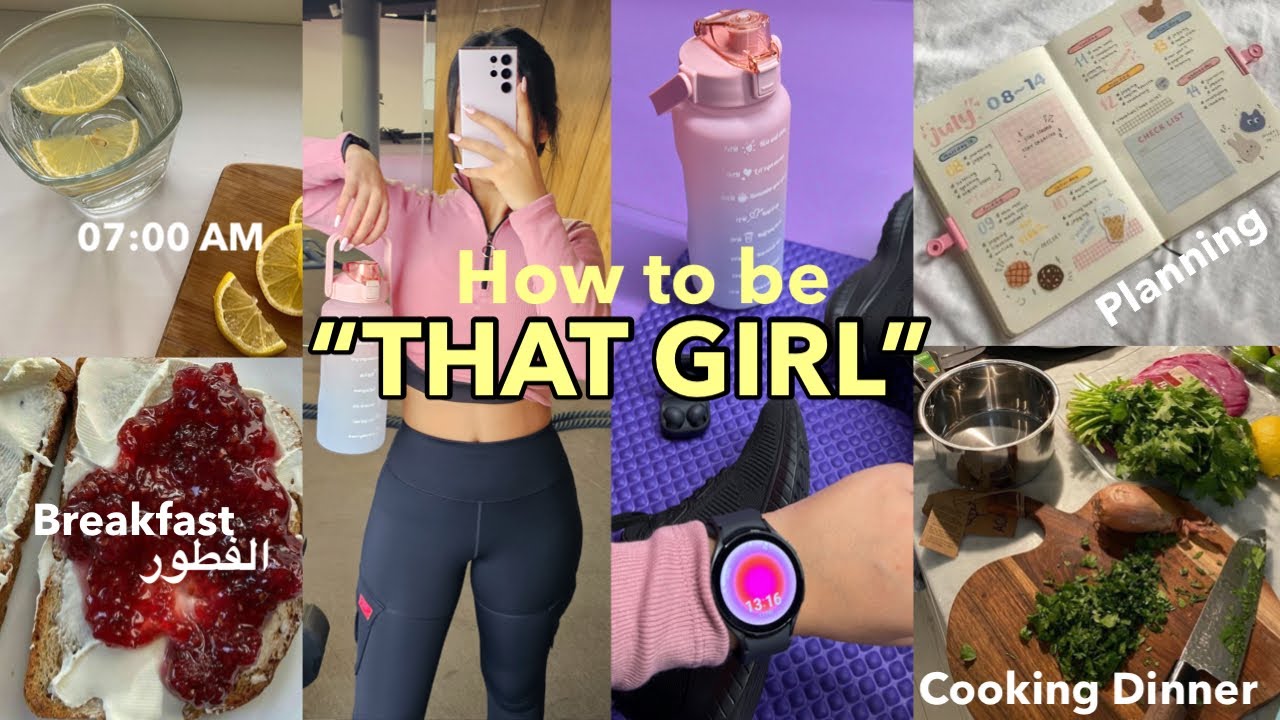 THAT GIRL 07:00 AM ROUTINE (productive vlog) - YouTube