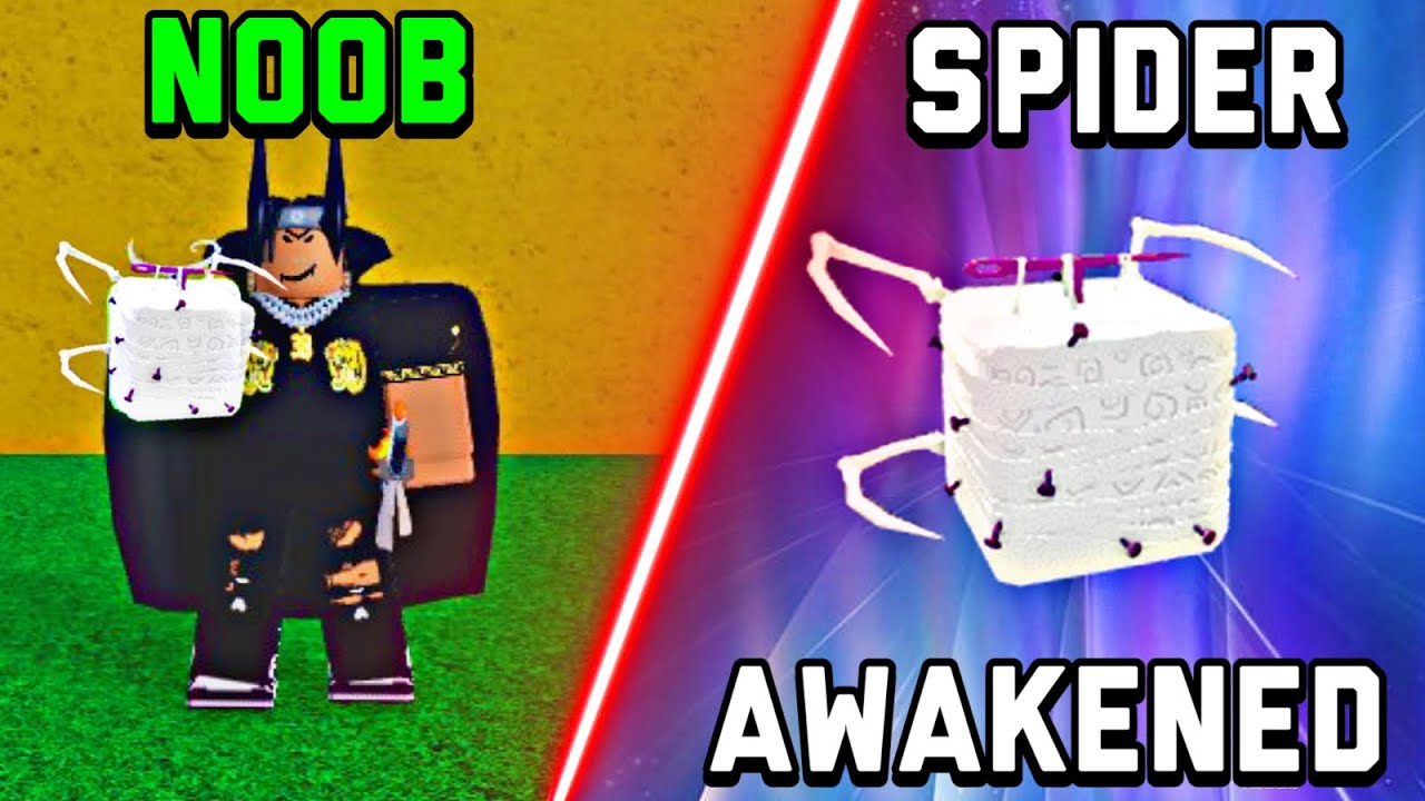 Fully Awakening Spider Fruit In One Video Its OP (Blox Fruits) - YouTube