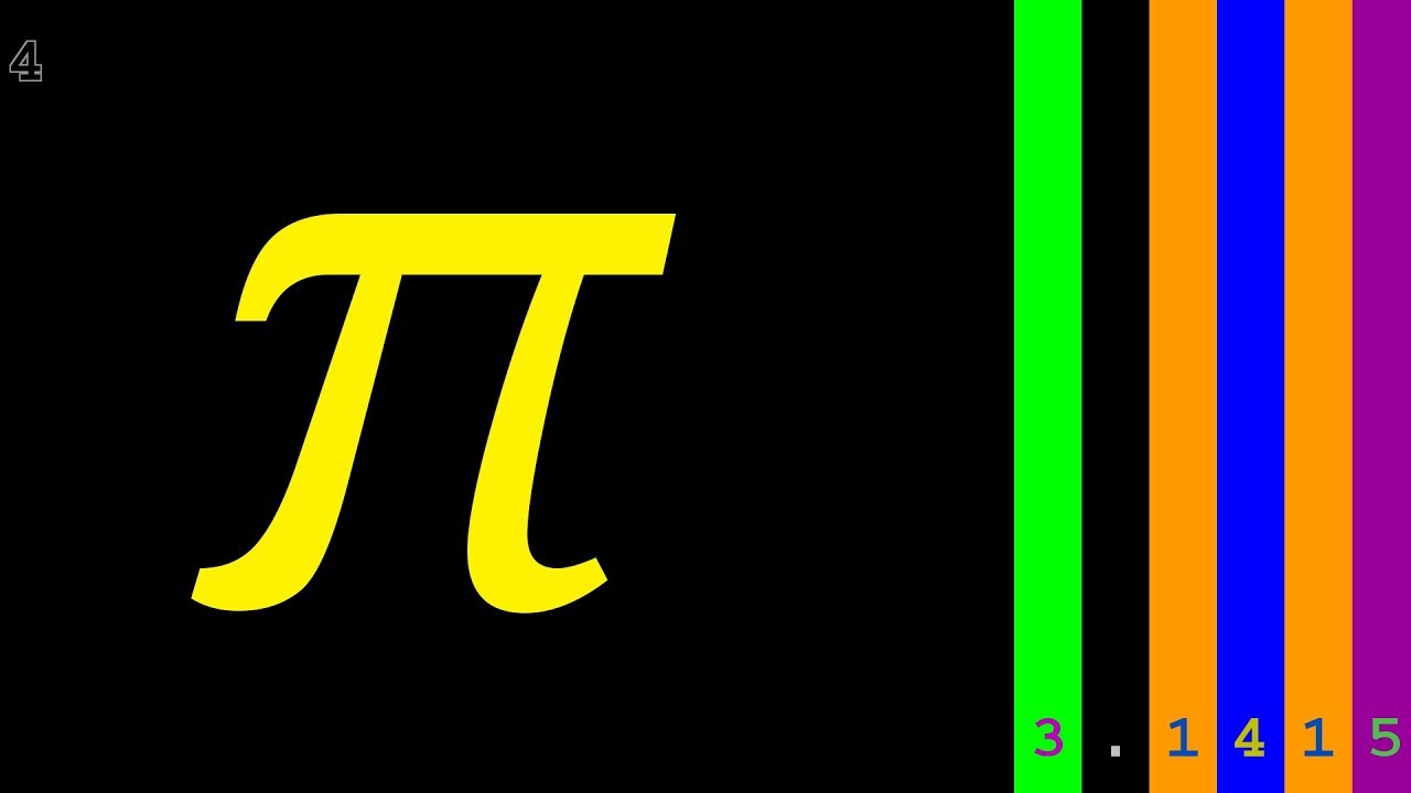 100 000 Digits Of PI With Colors YouTube 100 000 Digits Of PI With Colors YouTube