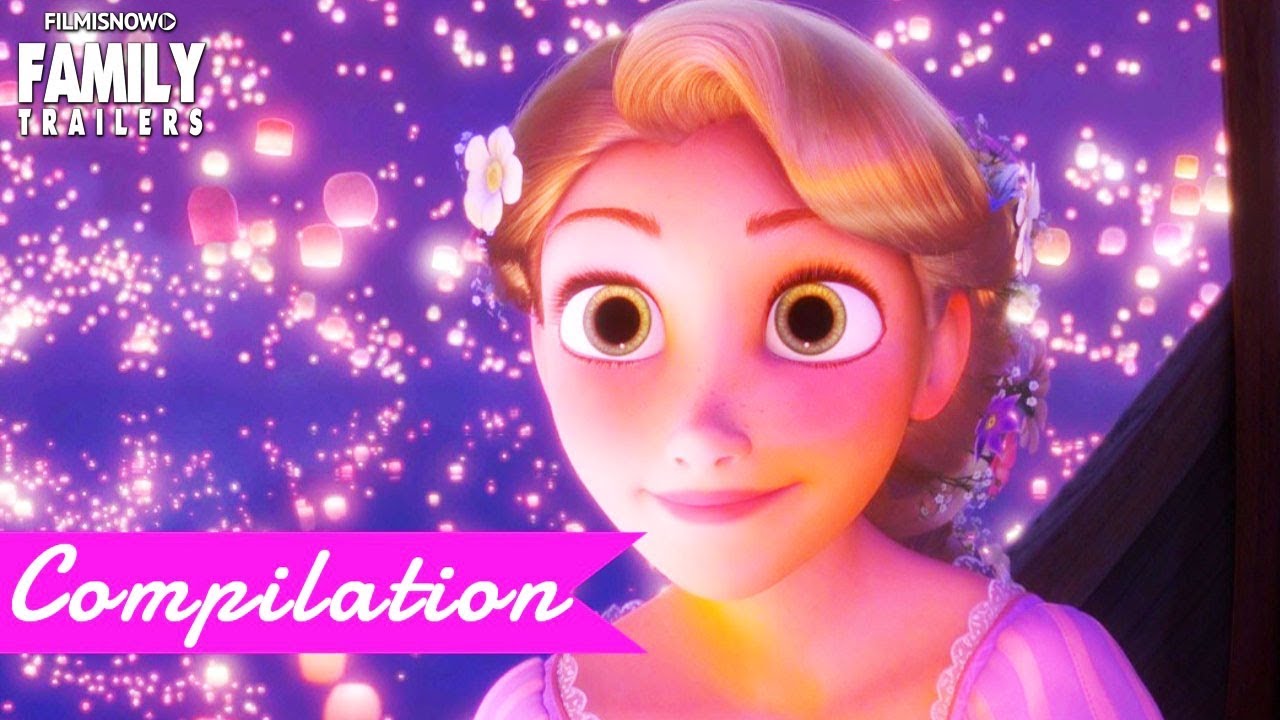 TANGLED | All Clip and Trailer Compilation for Disney Family Animated ...