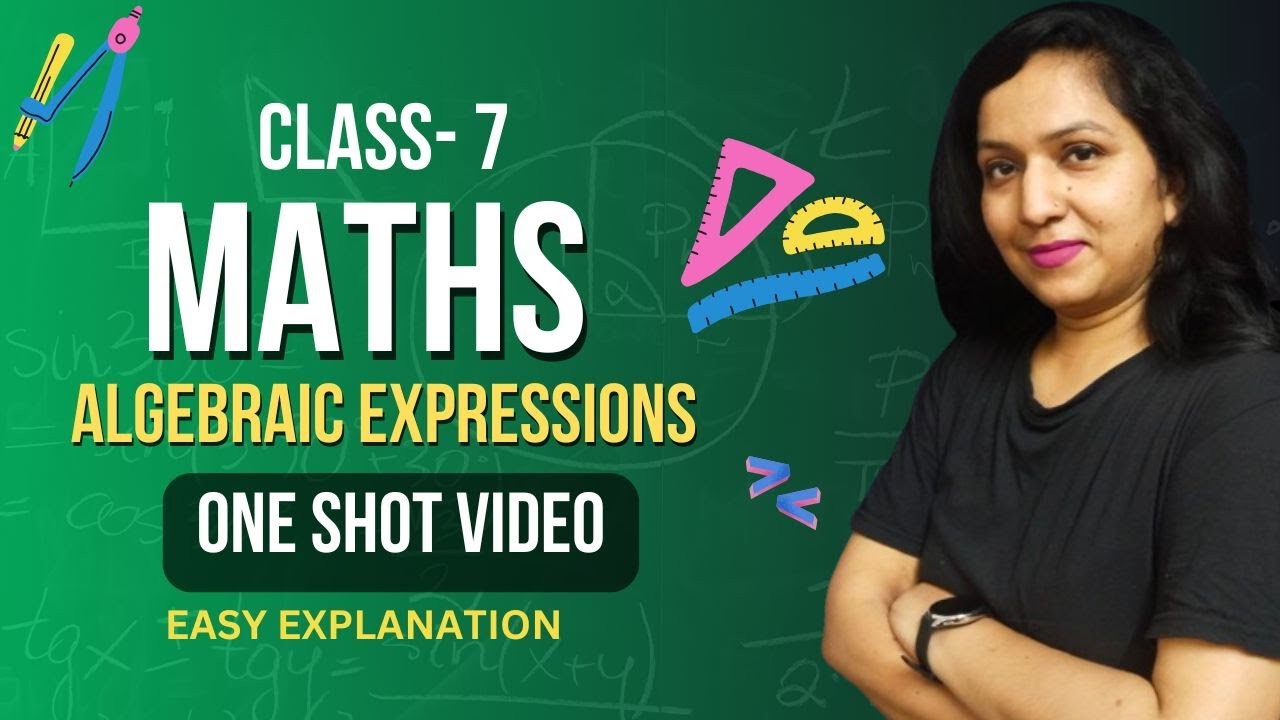 ALGEBRAIC EXPRESSIONS| CLASS 7|INSIGHTFUL MATHS|COMPLETE TUTORIAL - YouTube