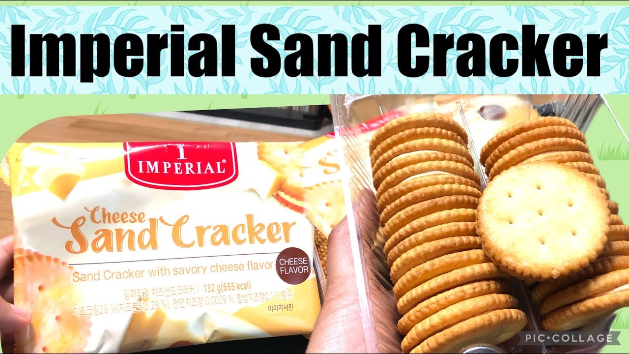 Cheese Sand Cracker - YouTube