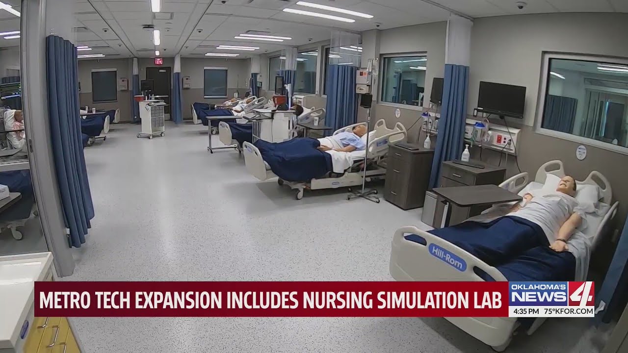 Metro Tech expansion includes nursing simulation lab - YouTube