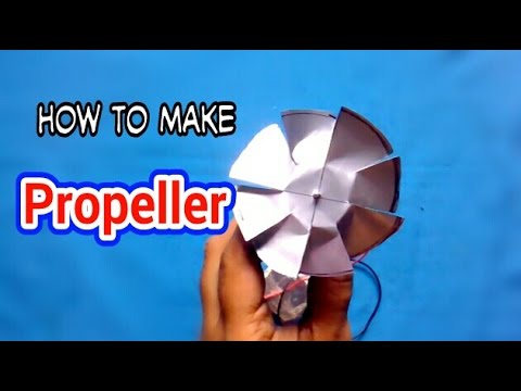 How to make a propeller - YouTube