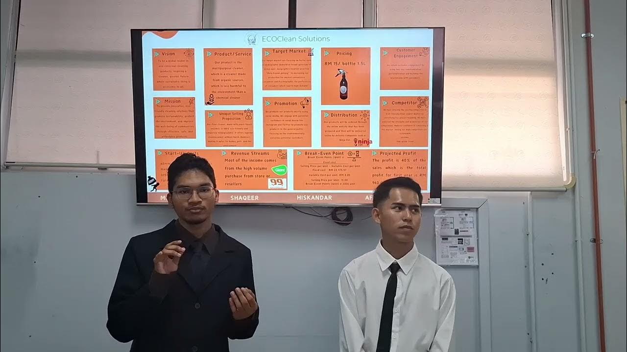 EcoClean Solutions Product Pitching || ENT300 - YouTube