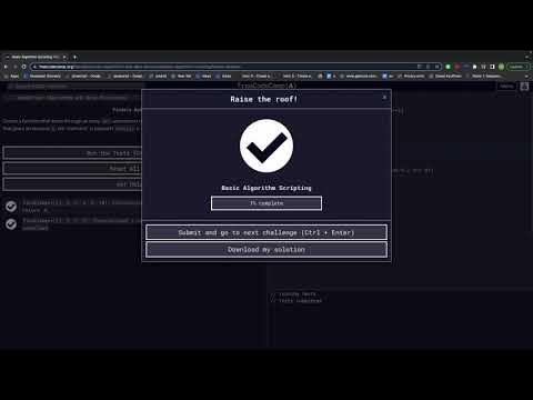 Finders Keepers (FreeCodeCamp) - YouTube