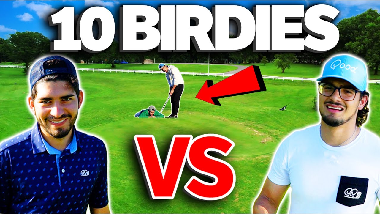 Epic Match To Make The Most Birdies!! | 10 Birdie Challenge Vs. Stephen ...