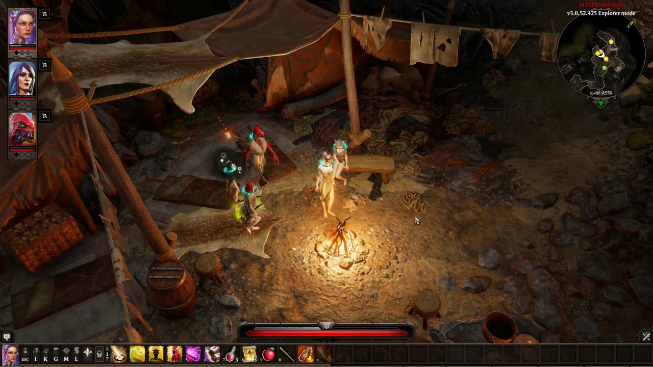 Divinity Original Sin 2 Talk to Everyone in the Elodi Elf Cave - YouTube