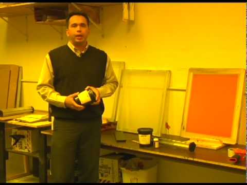Types of Emulsion For Screen Printing , Photo Emulsion - YouTube