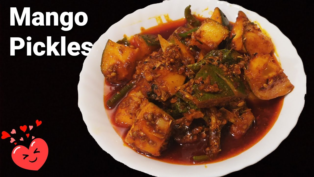 How To Make Most Delicious Mango Pickle In 5minutes|Keri Ka Achar|Aam ...