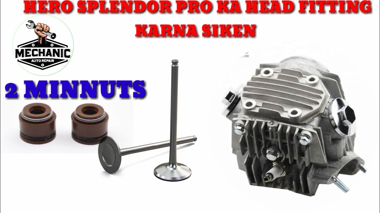 N. 1 M.: Hero splendor pro head fitting Karna sikhe 🙄😲😲😲😲#repair ...