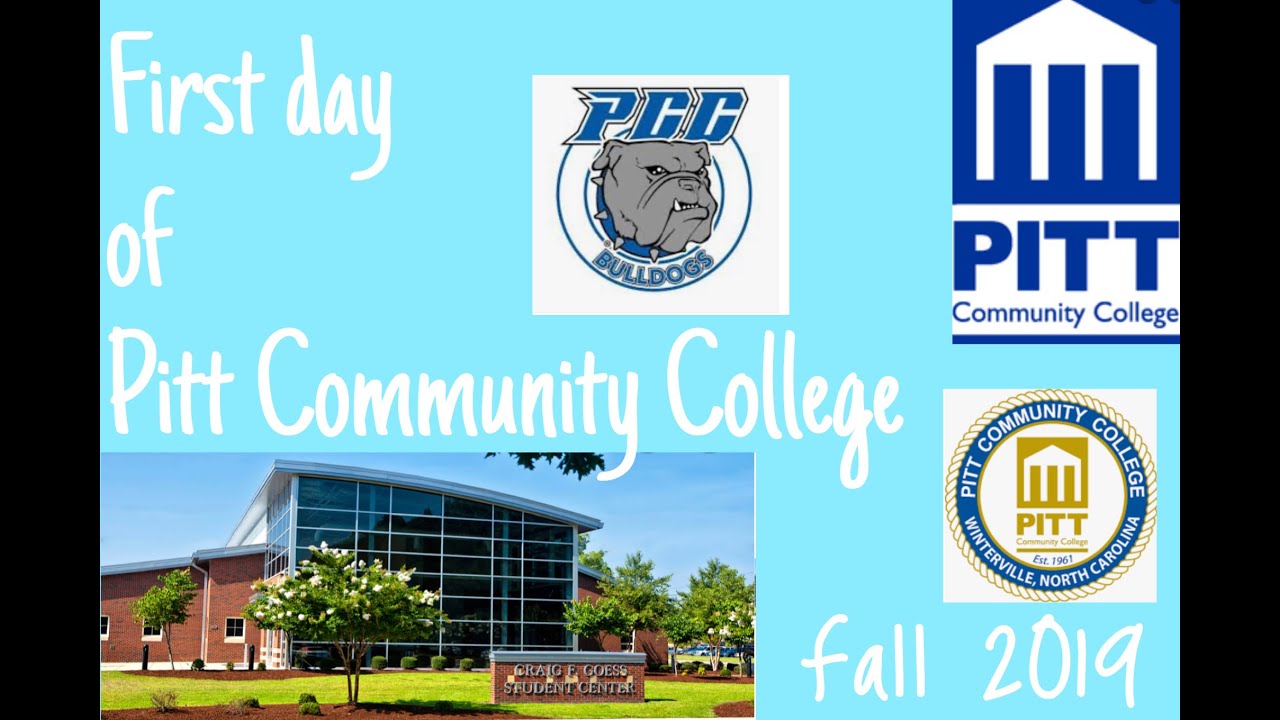 First Day of School (Pitt Community College - August 15) - YouTube