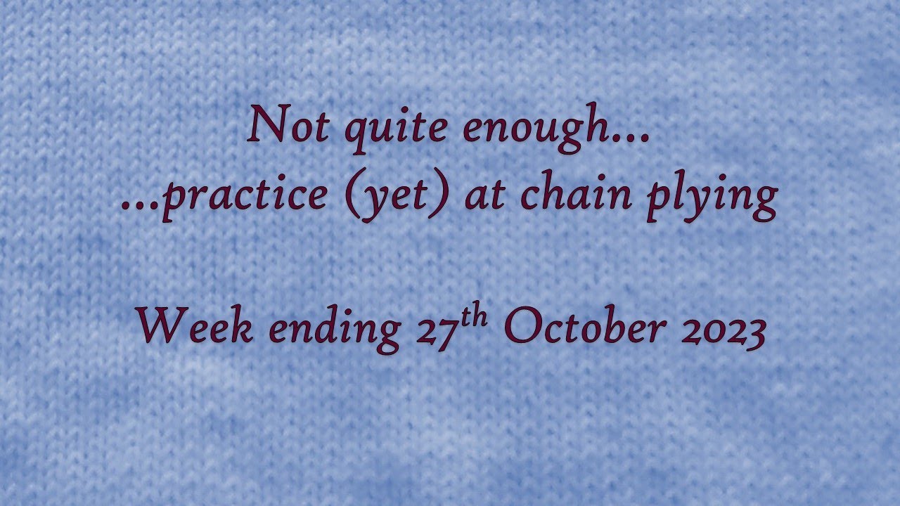Not Quite Enough... Week Ending 27th October 2023 - YouTube