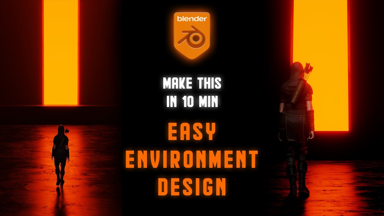 Create an Easy Environment For Beginners (Blender Tutorial) - YouTube