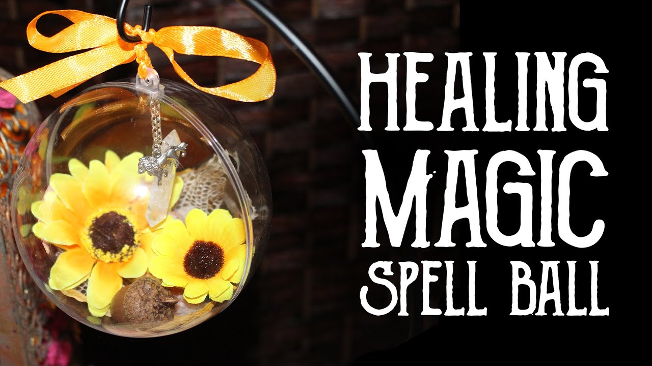 Good Health & Strength Spell Ball - How to Make A Witches Ball ...