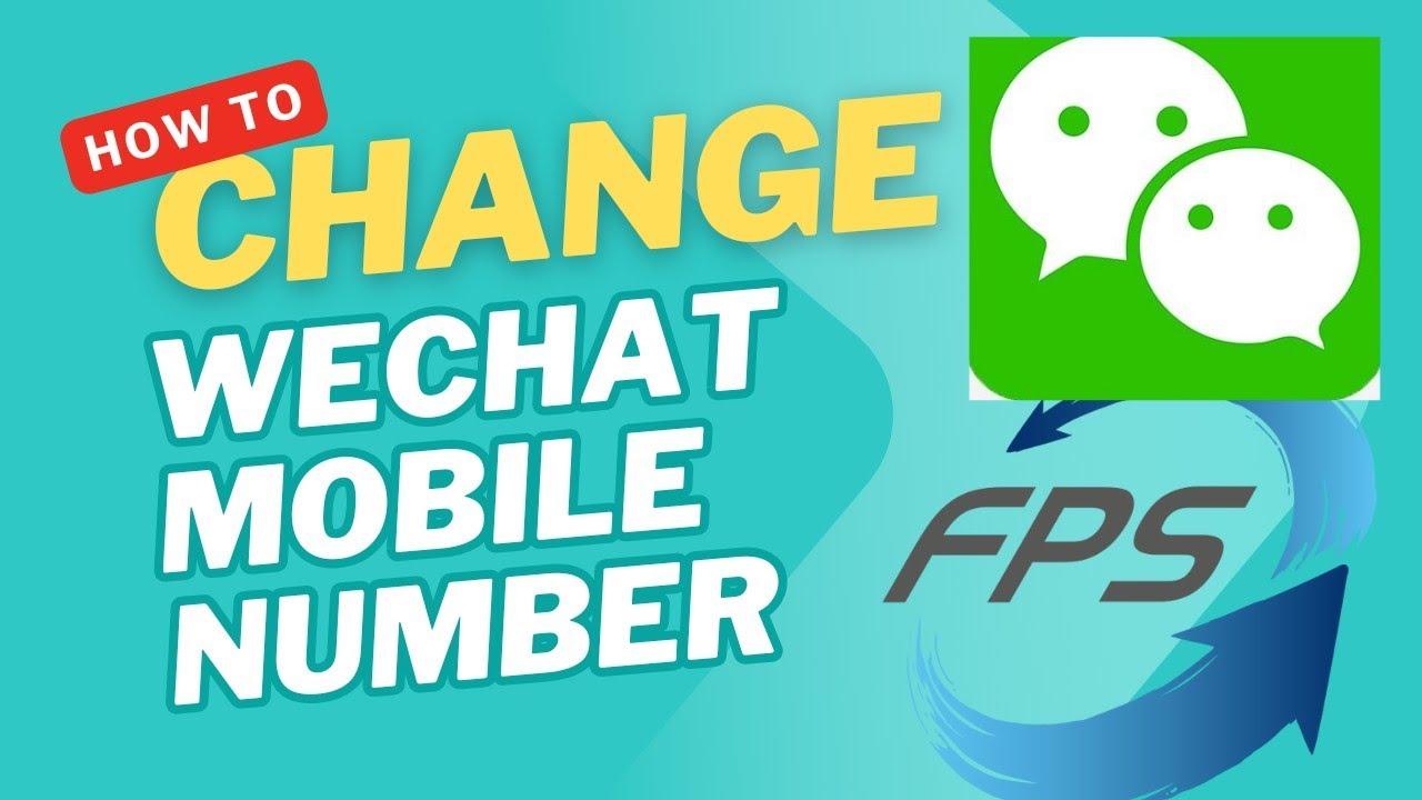 How to change WeChat account FPS mobile number tutorial - YouTube