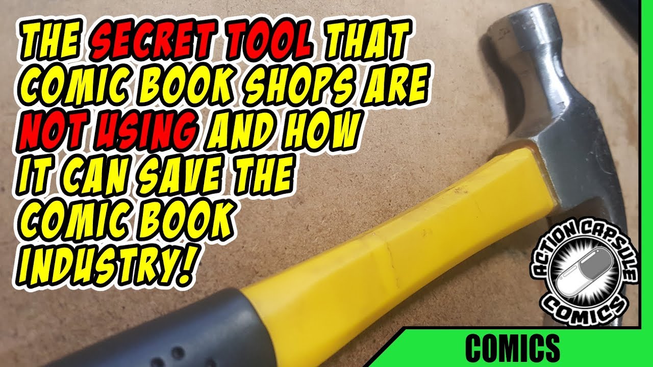 The number 1 tool that isn't being used by comic book shops is... - YouTube