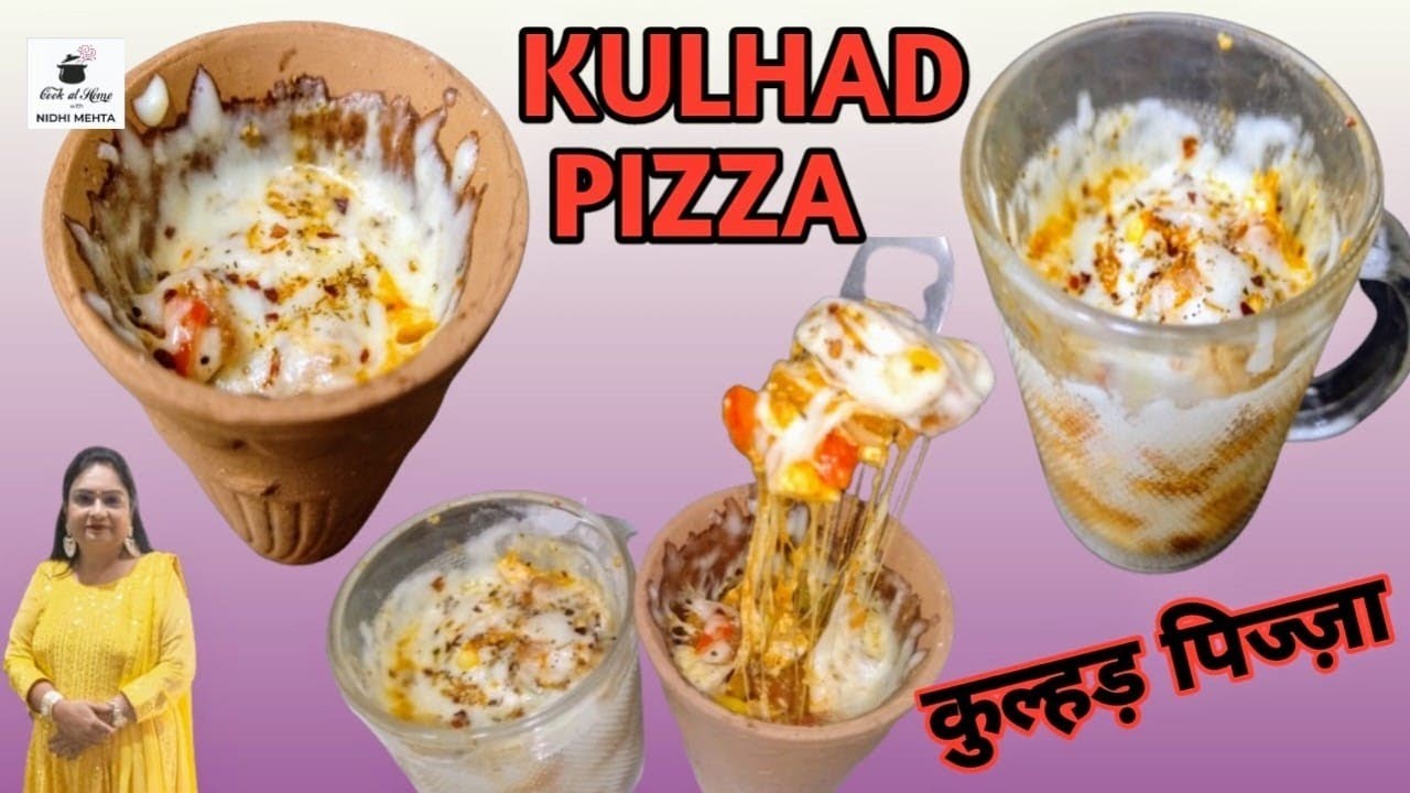 Kulhad Pizza I Pizza Recipe I Cup Pizza Recipe I Trending Kulhad Pizza ...