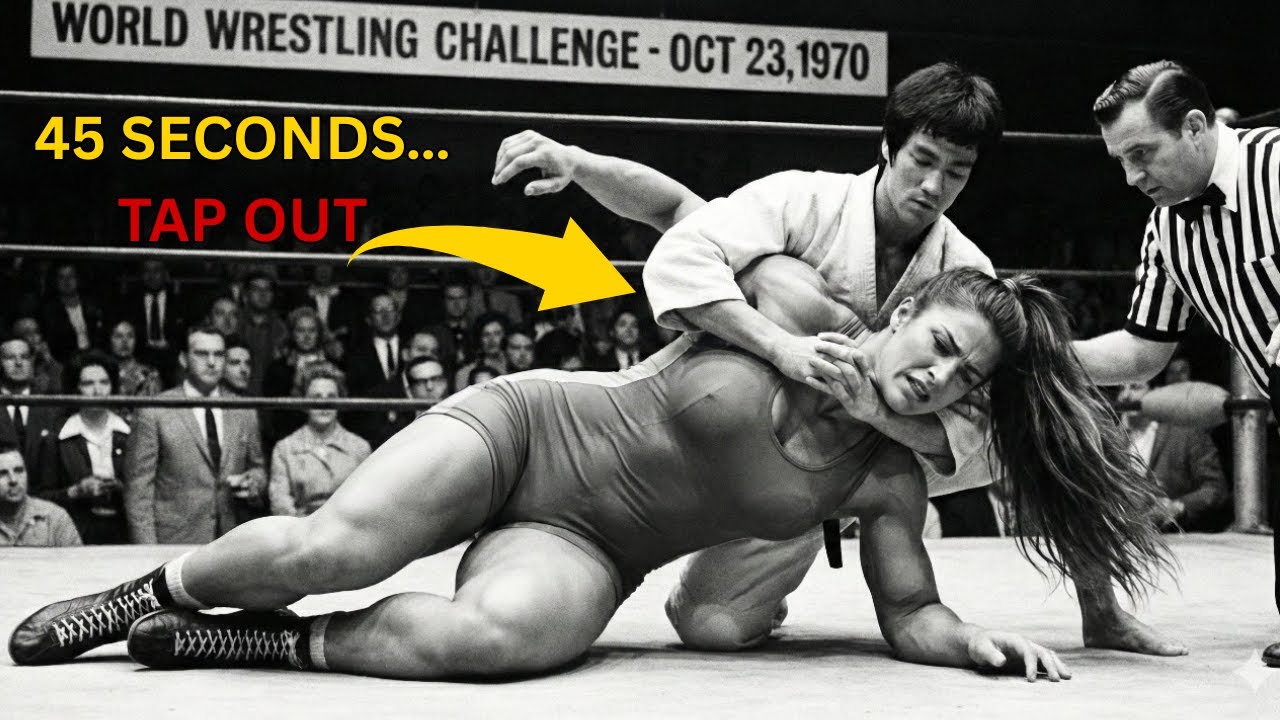 Bruce Lee Accepted a Dare — A 275-Pound WWE Female Champion Tapped Out ...