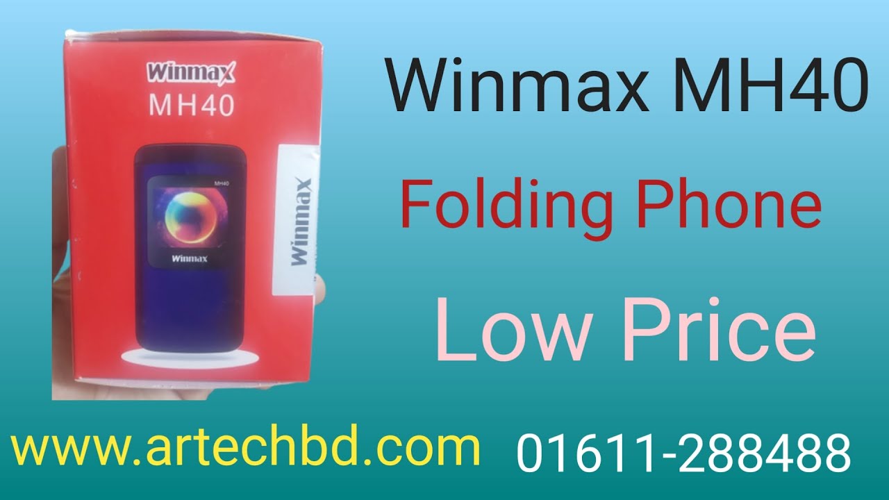 Winmax MH40 Folding Phone | | Unboxing Video | AR TECH BD | 2023 - YouTube
