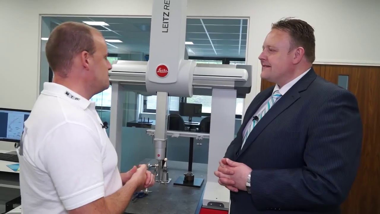 Hexagon Metrology Leitz CMM machine - YouTube