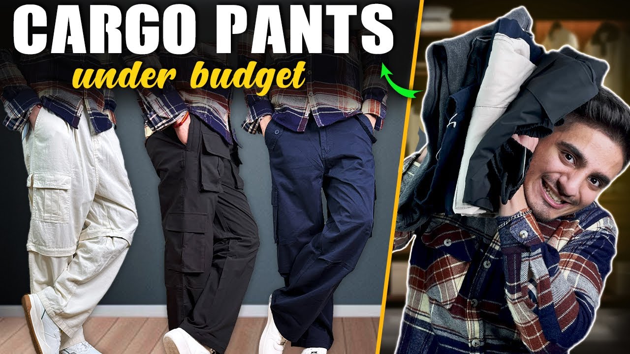 Best Budget Cargos For Men | Myntra Cargo Haul For Men | Manav Arora ...