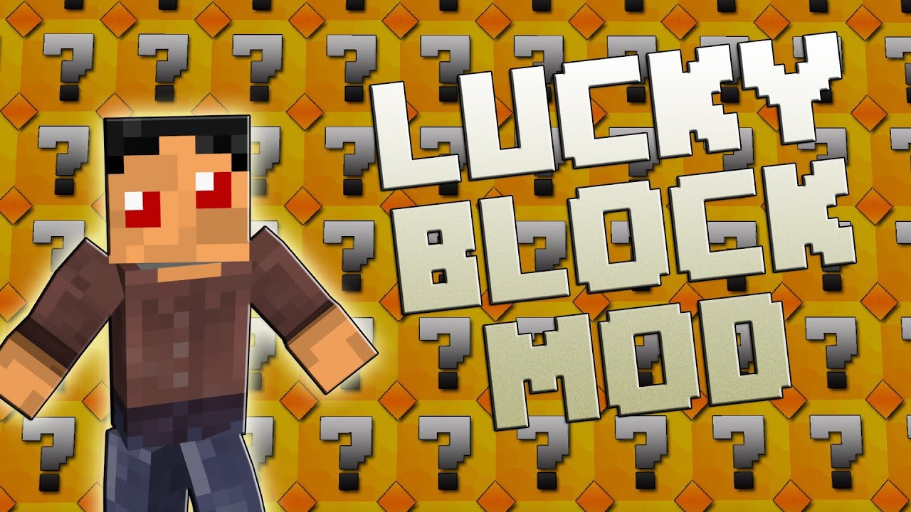 Lucky Block Mod - Review mit HD-Texturen [Minecraft] - YouTube