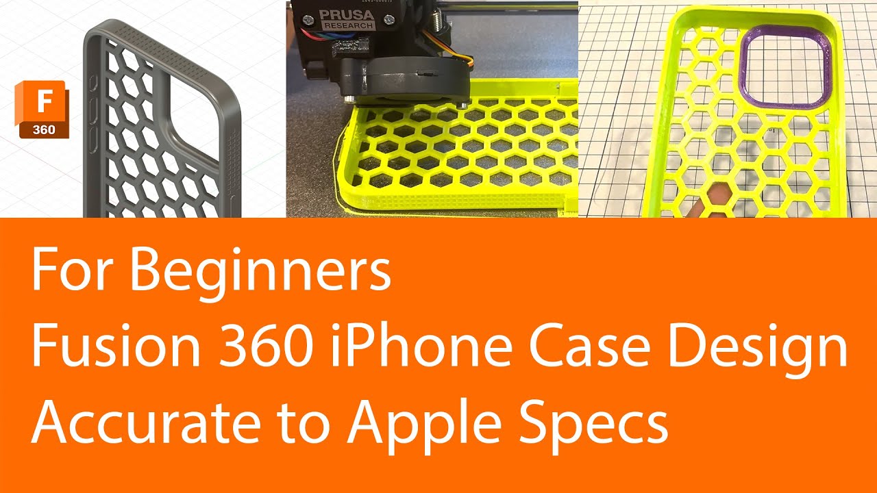 Part 3 - Start to Finish: Fusion 360 iPhone Case Design for Beginners ...