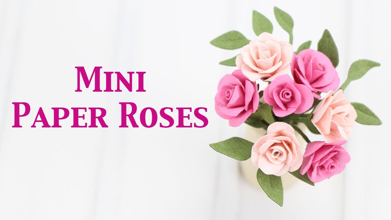 DIY How To Make A Mini Paper Roses Miniature Roses Miniture Bouquet For Your Barbie Dolls diy-how-to-make-a-mini-paper-roses-miniature-roses-miniture-bouquet-for-your-barbie-dolls