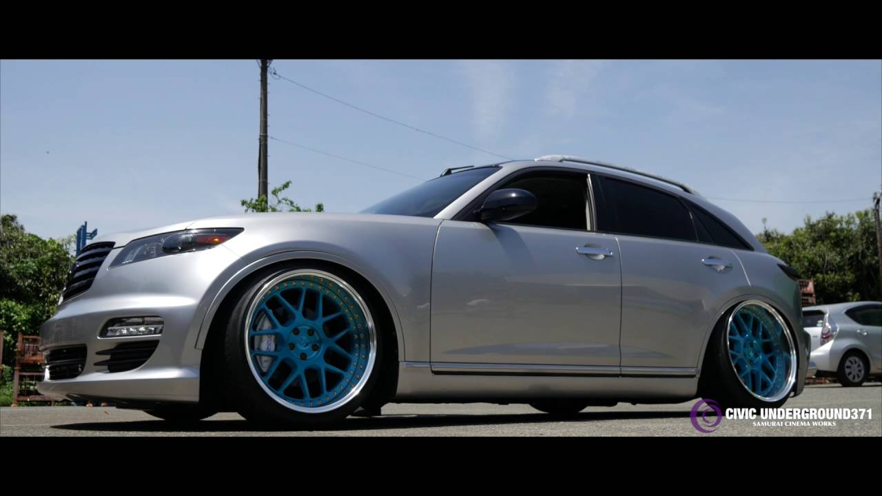 Infiniti FX45/SUPER STAR LUXURIOUS WHEELS/LEONHARDIRITT - YouTube