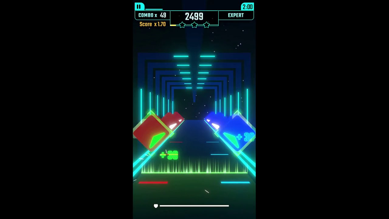 Playing Beat Swiper - YouTube