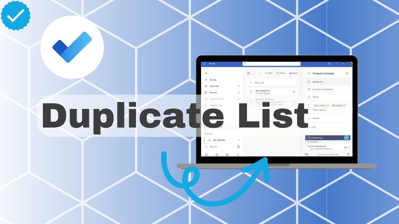 How To Duplicate List On Microsoft To-Do? - YouTube