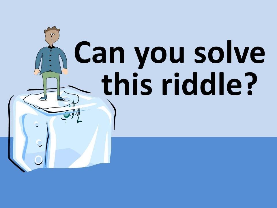 Riddle #48 - Ice Boat - YouTube