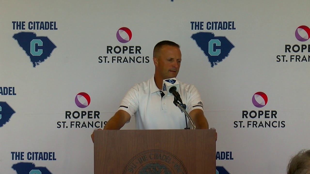 The Citadel Football | Press Conference 9/16 - YouTube