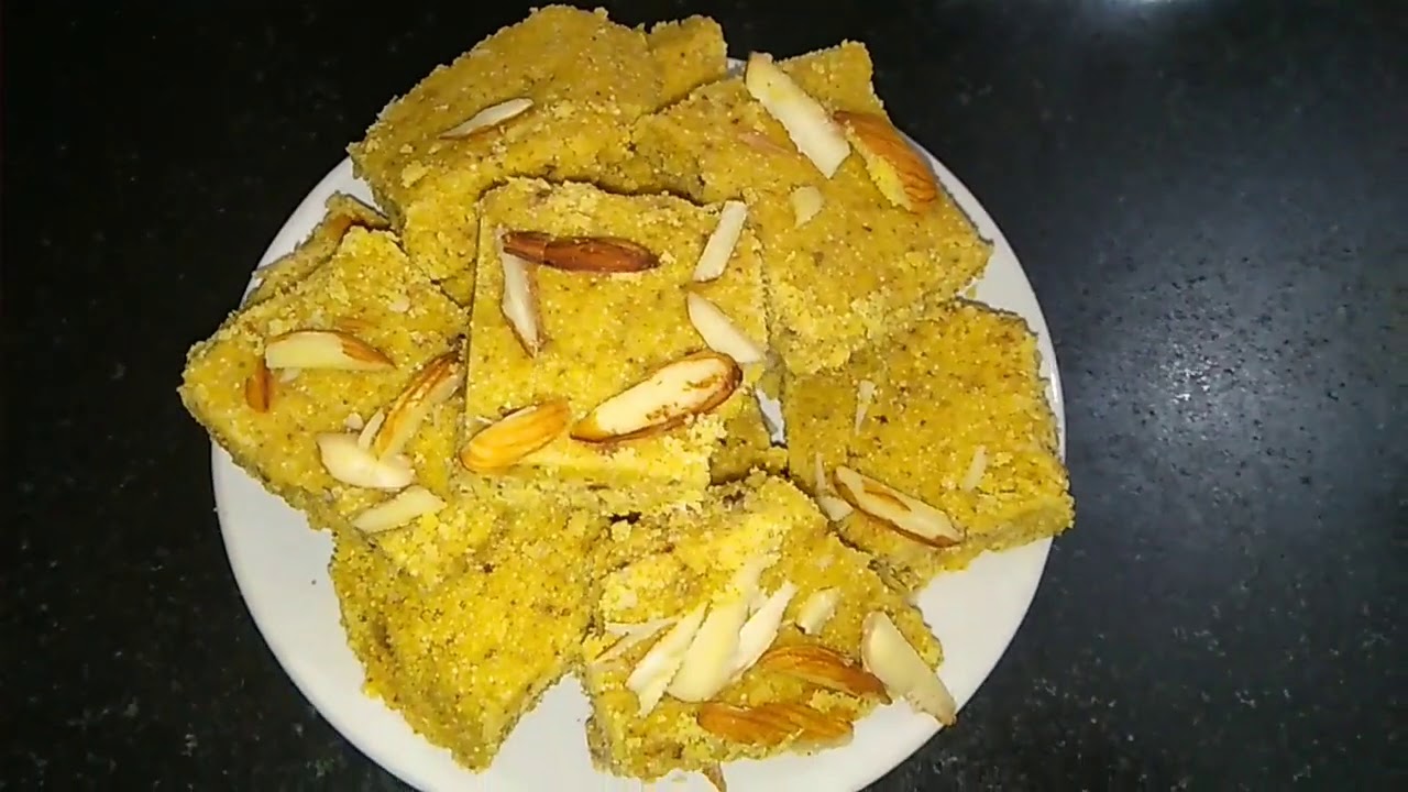 Mithai | Besan ki mithai | Easy mithai Recipe | Quick mithai | Instant ...