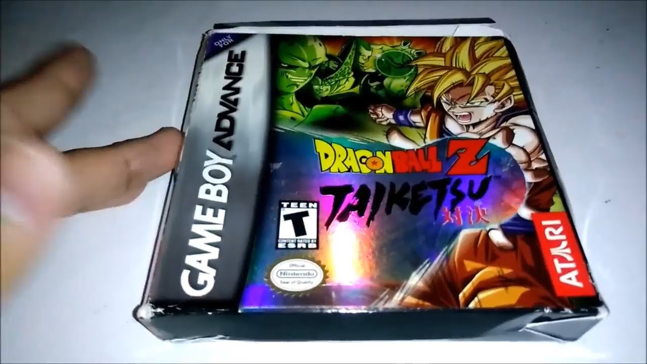 Dragon Ball Z Taiketsu Unboxing For Gameboy Advanced - YouTube