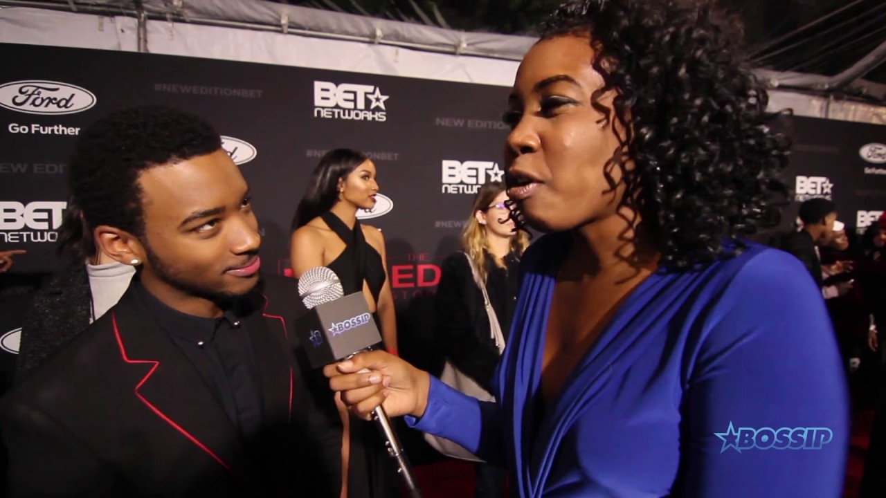 Algee Smith Talks Singing In Front of Babyface for "The New Edition ...