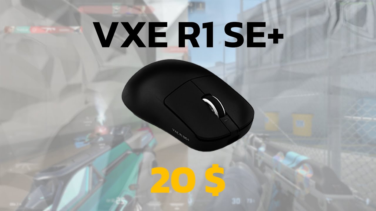 Gaming mouse the best ? vxe r1 se+ 20$ on CS:GO 2 - VALORANT - YouTube