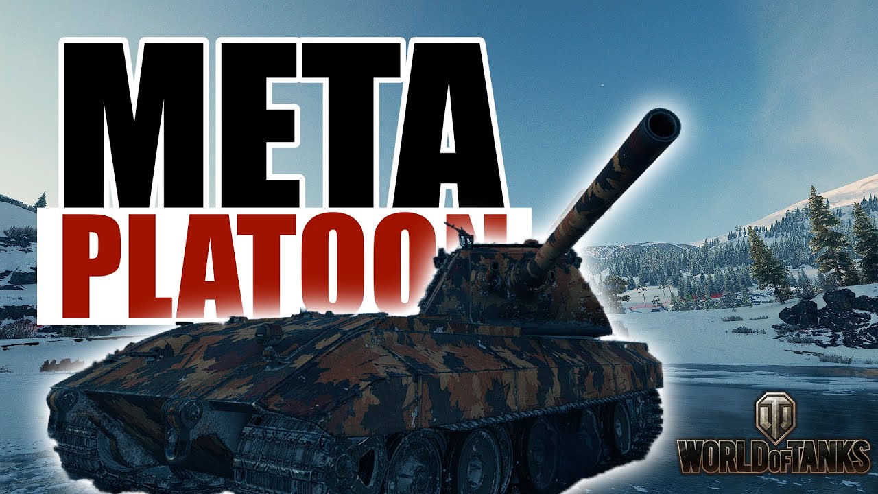 World of Tanks Meta Plat00n Action - YouTube