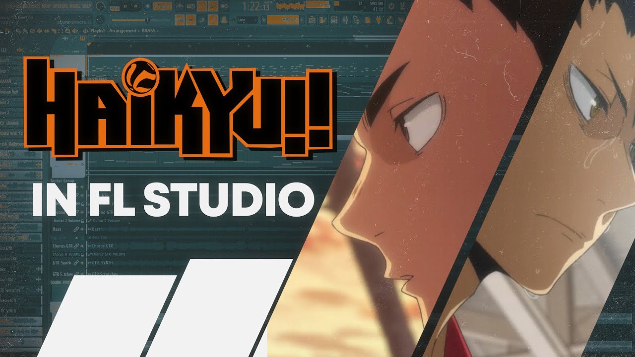 Epic Fan made Haikyuu anime theme in Fl Studio | ハイキュー!! Theme - YouTube
