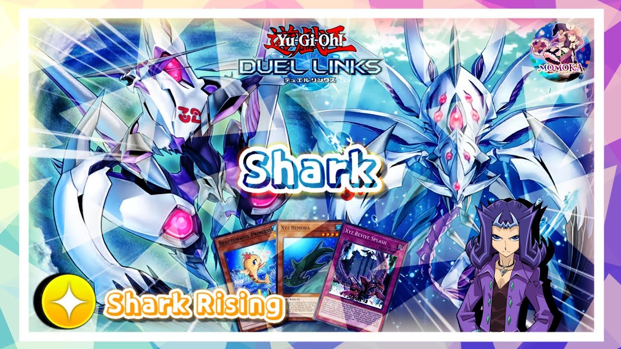[Yu-Gi-Oh! Duel Link]SHARK Combos Tutorial จงฉีกกระชาก Shark Drake ...
