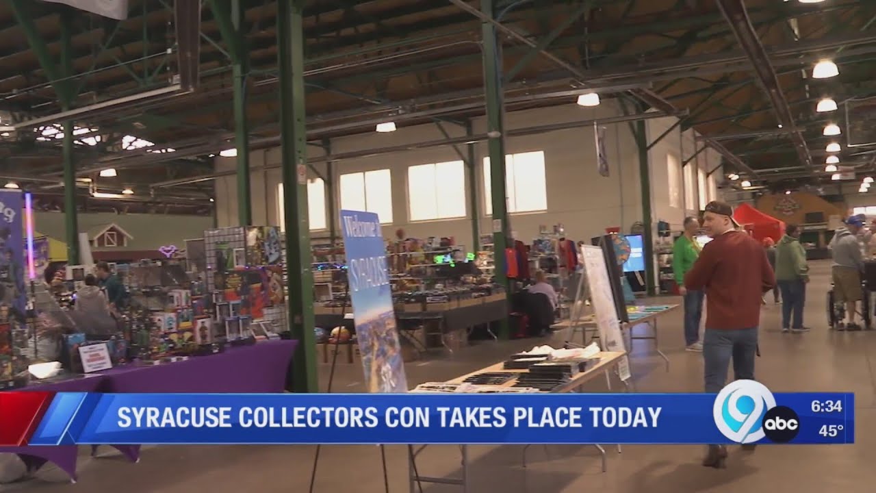 Syracuse Collectors Con held at the Fairgrounds - YouTube